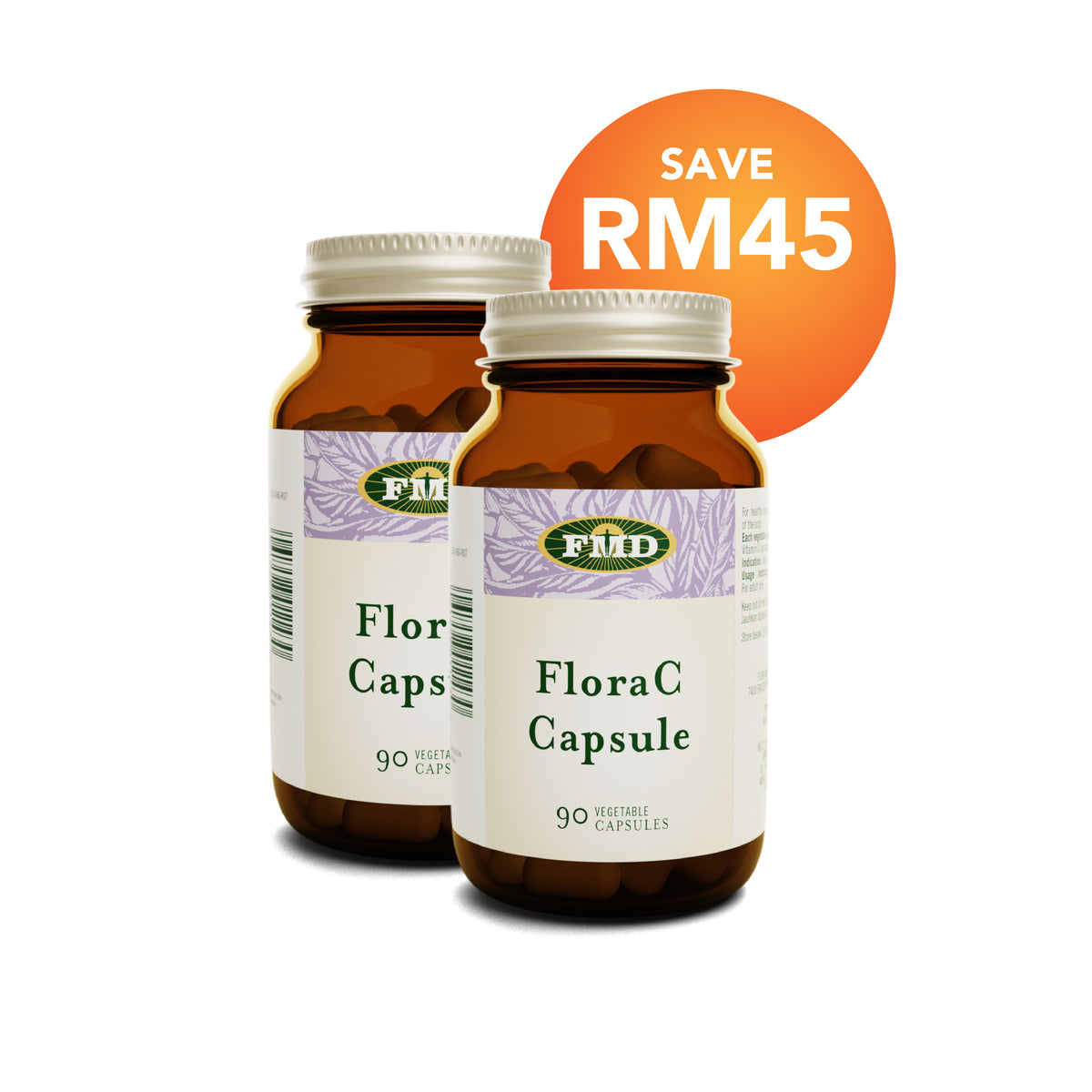 FMD FloraC 90 Capsules – BHB Health